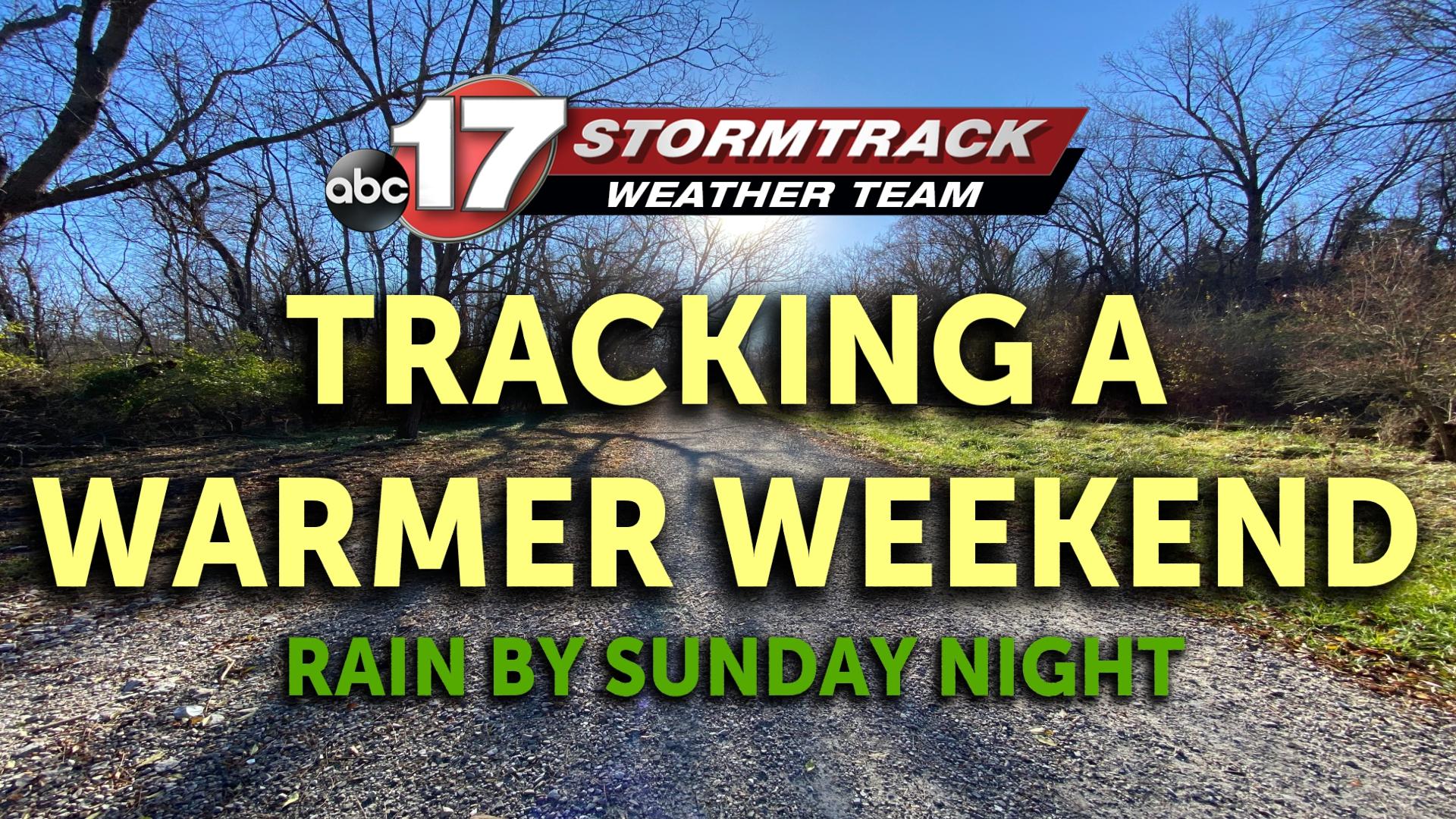 Tracking a pleasant weekend before soggy conditions next week - ABC17NEWS